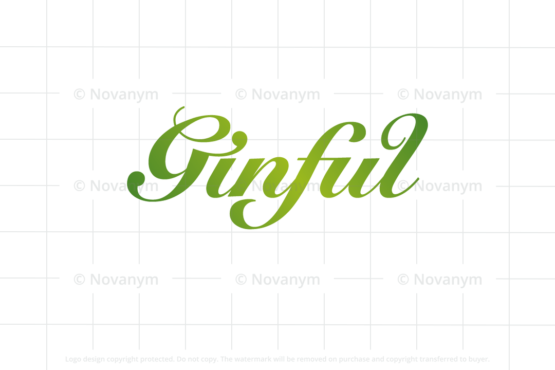 Ginful is a deliciously decadent brand name for sale at Novanym